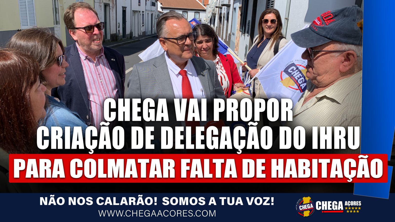 CHEGA VAI PROPOR CRIAÇÃO DE DELEGAÇÃO DO IHRU PARA COLMATAR FALTA DE ...