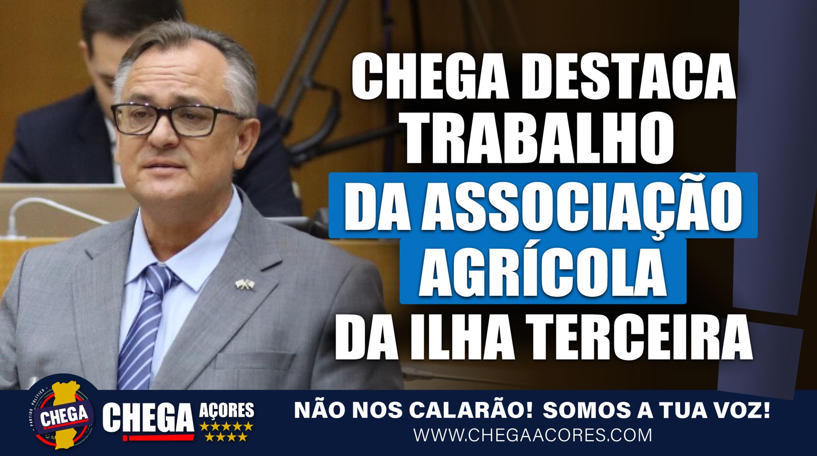 CHEGA DESTACA TRABALHO DA ASSOCIAÇÃO AGRÍCOLA DA ILHA TERCEIRA - CHEGA ...